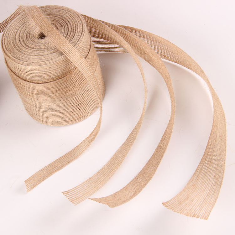 Wholesale natural jute ribbon roll for decoration | MingRibbon.com
