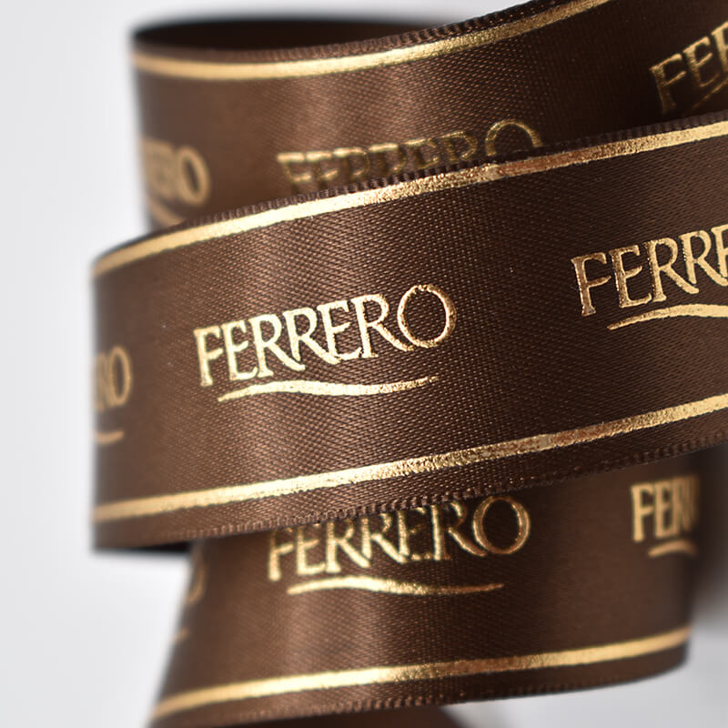 Highest Quality Custom Printed Satin Ribbon Grosgrain Ribbon Cotton